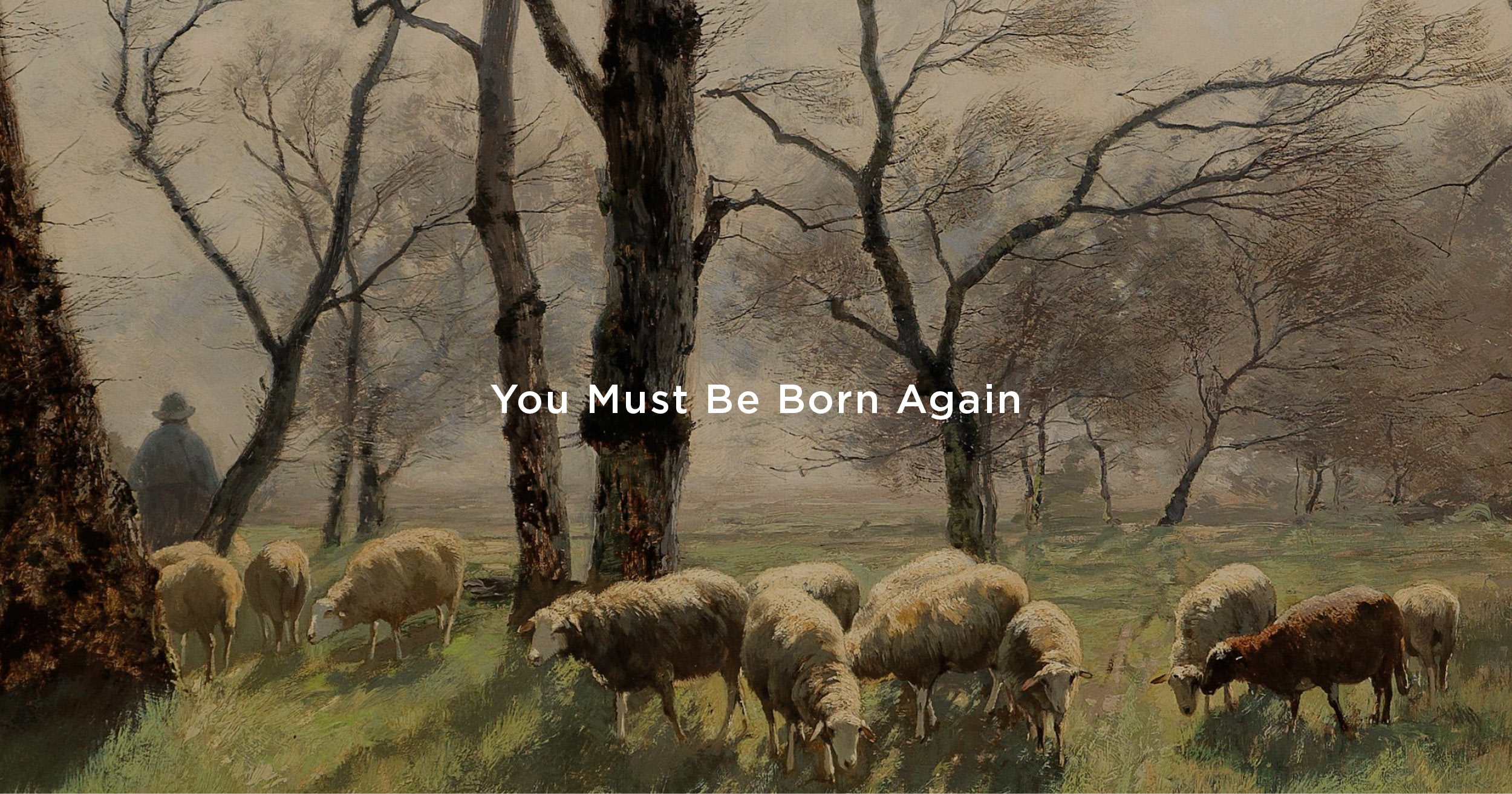 You Must Be Born Again | The Good Book Blog