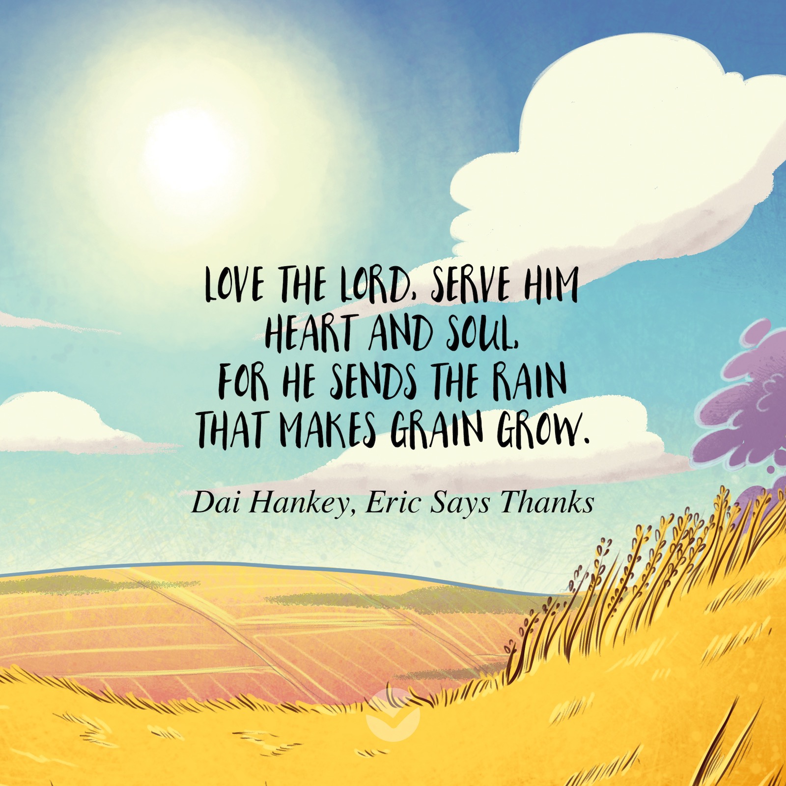 Dai Hankey on Eric Says Thanks | The Good Book Blog