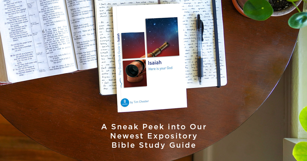 A Sneak Peek into Our Newest Expository Bible Study Guide | The Good ...